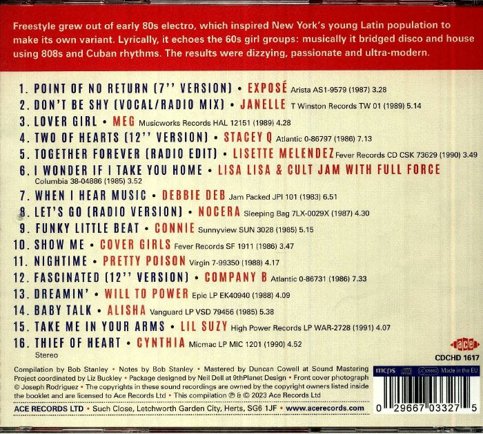 VARIOUS - Latin Freestyle - New York Miami 1983-1992 CD at Juno Records.