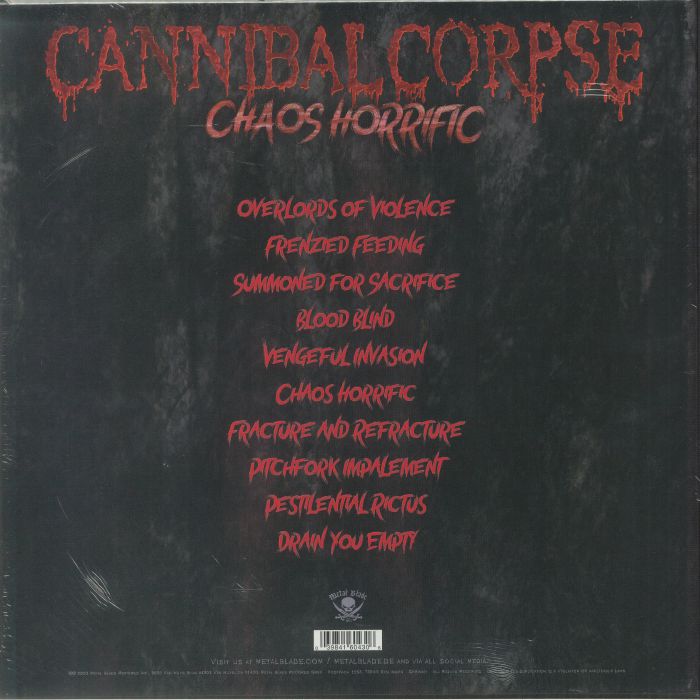 CANNIBAL CORPSE - Chaos Horrific (Deluxe Edition) at Juno Records.
