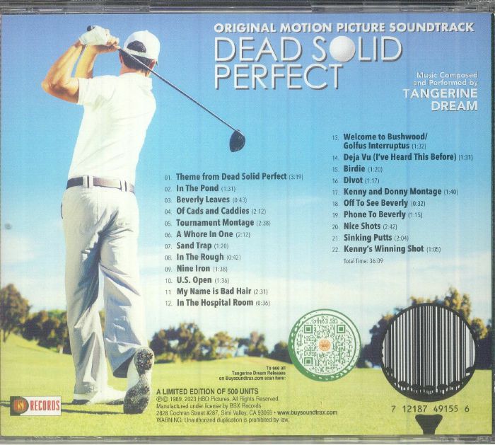 TANGERINE DREAM - Dead Solid Perfect (Soundtrack) (reissue) CD at Juno ...