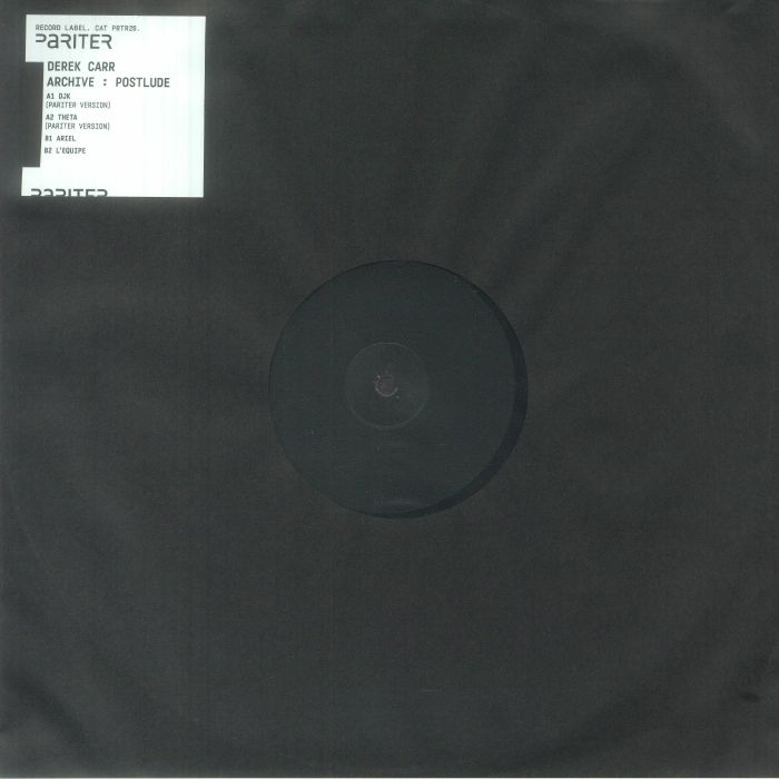 Derek CARR - Archive: Postlude Vinyl at Juno Records.
