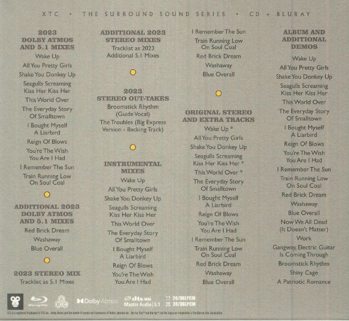 XTC - The Big Express (The Surround Sound Series) CD at Juno Records.