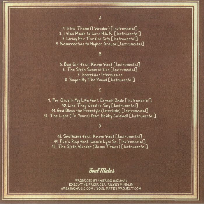 Amerigo GAZAWAY - A Common Wonder:The Instrumentals Vinyl at Juno Records.