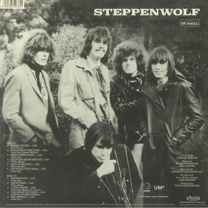 STEPPENWOLF - Steppenwolf (reissue) Vinyl at Juno Records.