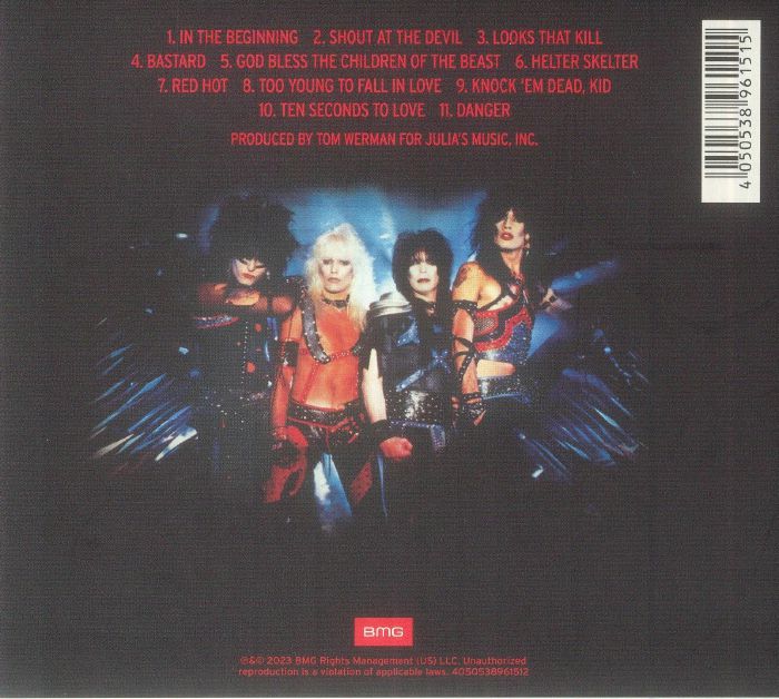 MOTLEY CRUE - Shout At The Devil (40th Anniversary Edition) CD at Juno ...