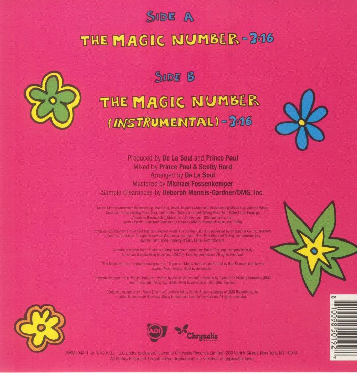 DE LA SOUL - The Magic Number Vinyl at Juno Records.