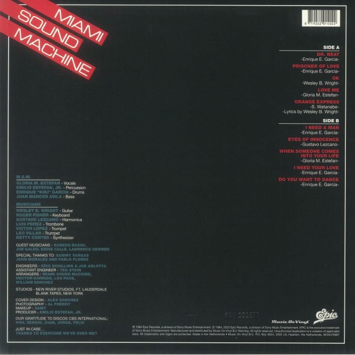 MIAMI SOUND MACHINE - Eyes Of Innocence Vinyl at Juno Records.