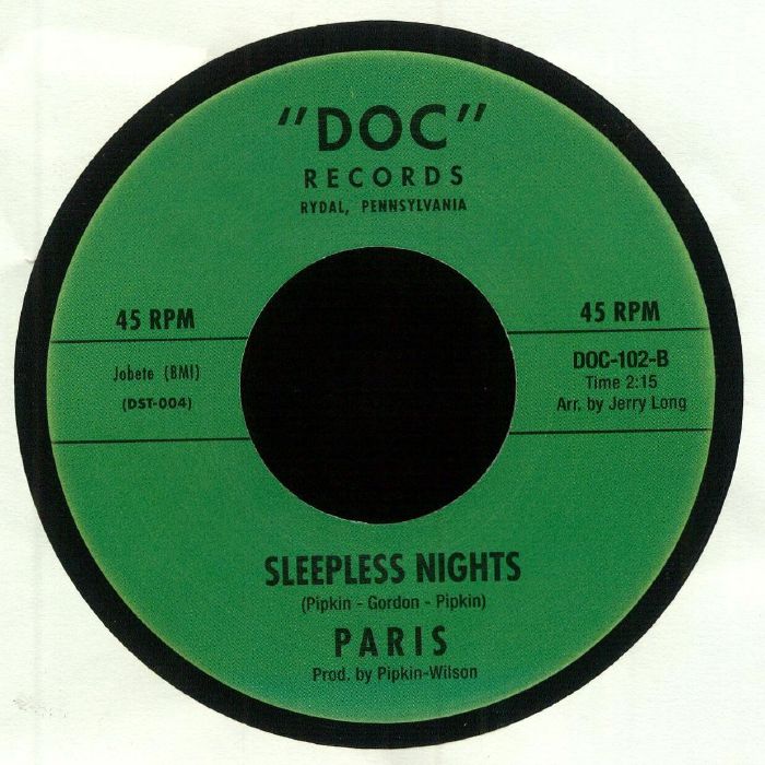 PARIS/SANDY WYNNS - Sleepless Nights (reissue) Vinyl at Juno Records.