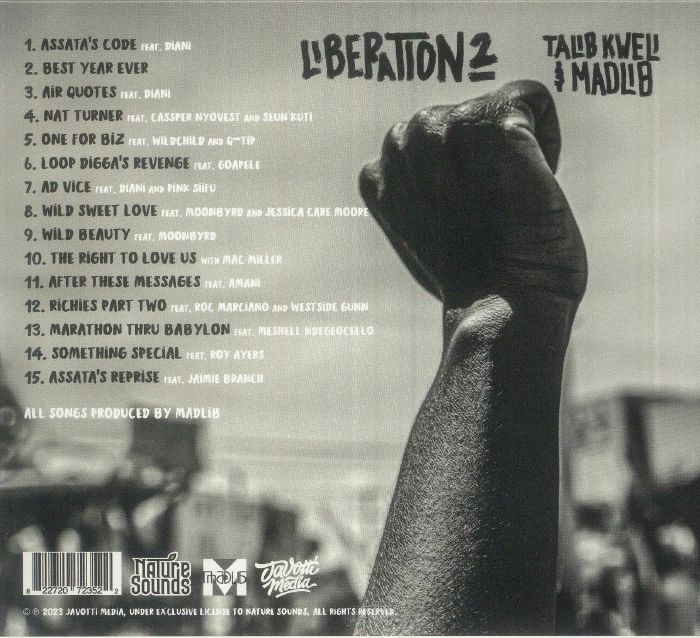 Talib KWELI/MADLIB - Liberation 2 CD at Juno Records.