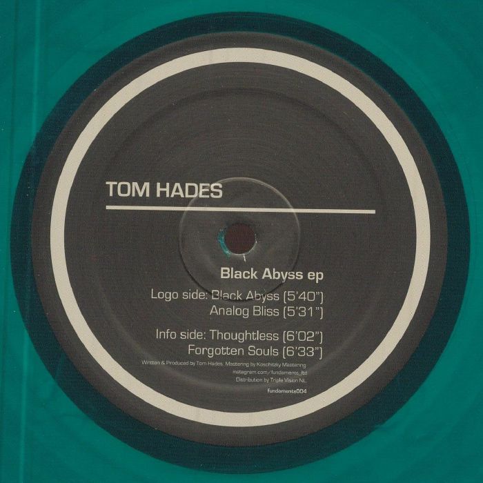 Tom HADES - Black Abyss EP Vinyl at Juno Records.