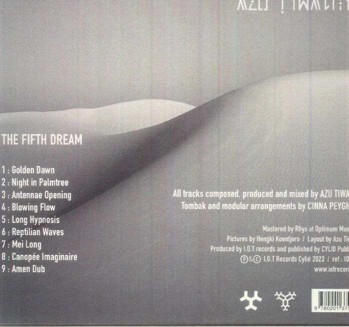 Azu TIWALINE - The Fifth Dream CD at Juno Records.