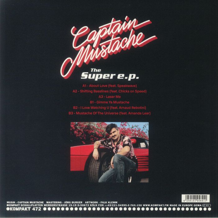 CAPTAIN MUSTACHE - The Super EP Vinyl at Juno Records.