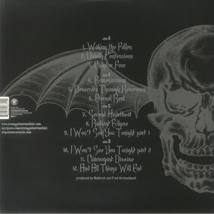 AVENGED SEVENFOLD - Waking The Fallen (20th Anniversary Edition) Vinyl ...