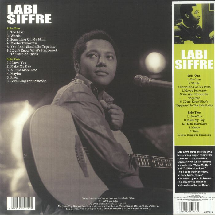 Labi SIFFRE - Labi Siffre (half speed remastered) Vinyl at Juno Records.