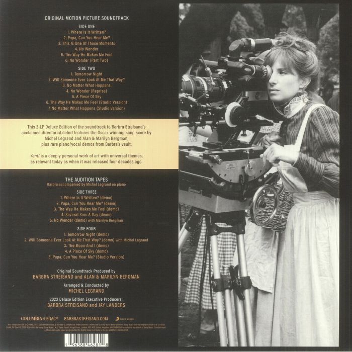 Barbra STREISAND - Yentl (Soundtrack) (40th Anniversary Deluxe Edition ...