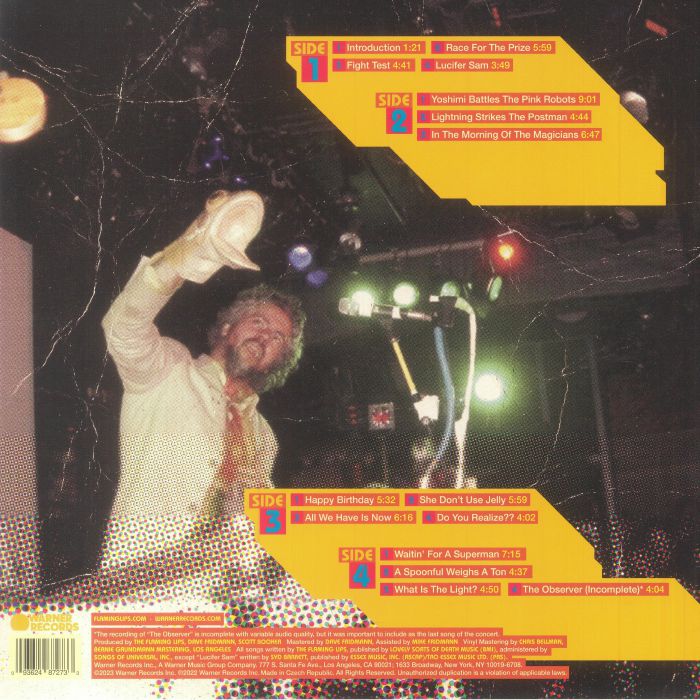 The FLAMING LIPS - Yoshimi Battles The Pink Robots: Live At The Forum London UK January 22 2003 ...