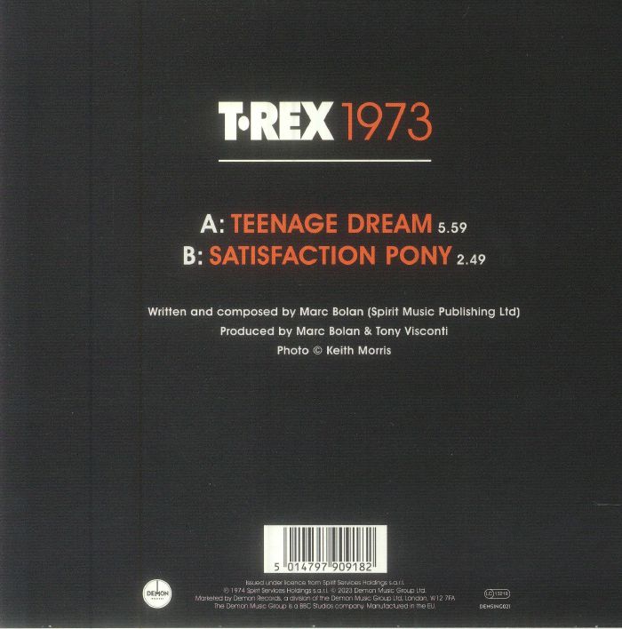 T REX - Teenage Dream (50th Anniversary Edition) Vinyl at Juno Records.