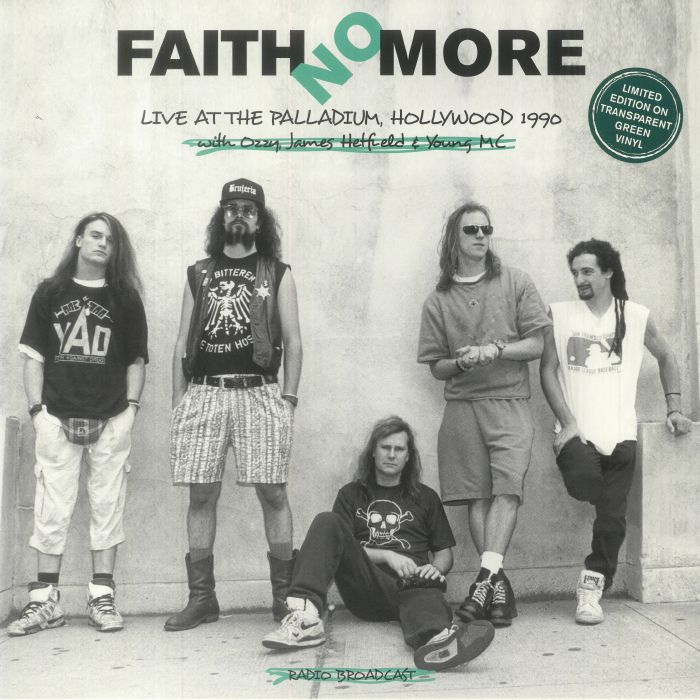 FAITH NO MORE - Live At Palladium Hollywood 1990: Radio Broadcast Vinyl ...