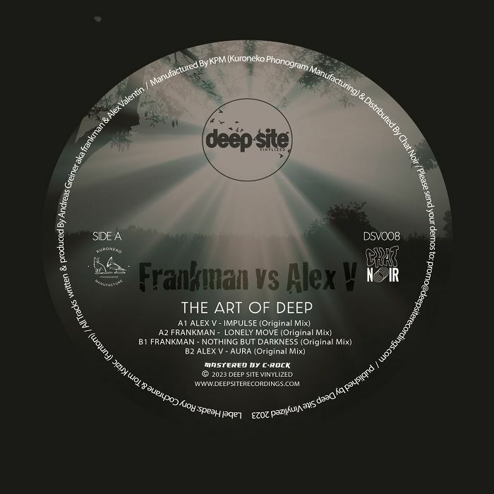 ALEX V/FRANKMAN - DSV 008 Vinyl at Juno Records.