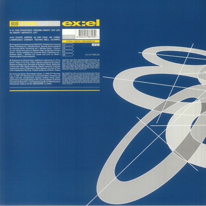 808 STATE - Ex:el (National Album Day 2023) Vinyl at Juno Records.