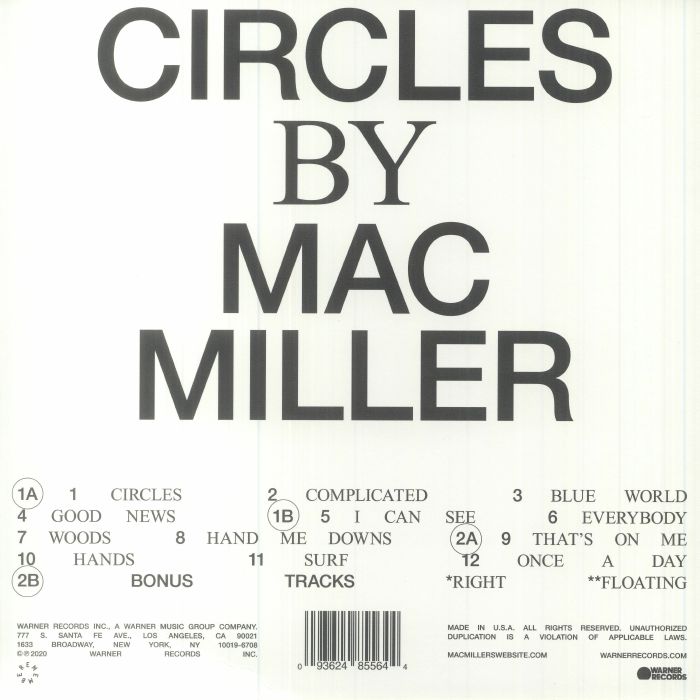 MAC MILLER - Circles Vinyl at Juno Records.
