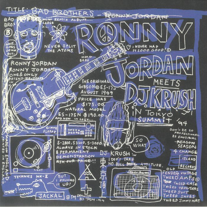 Ronny JORDAN meets DJ KRUSH - Bad Brothers (Black History Month) Vinyl ...
