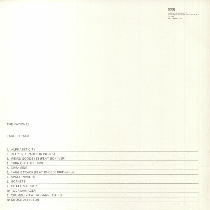 The NATIONAL - Laugh Track Vinyl at Juno Records.