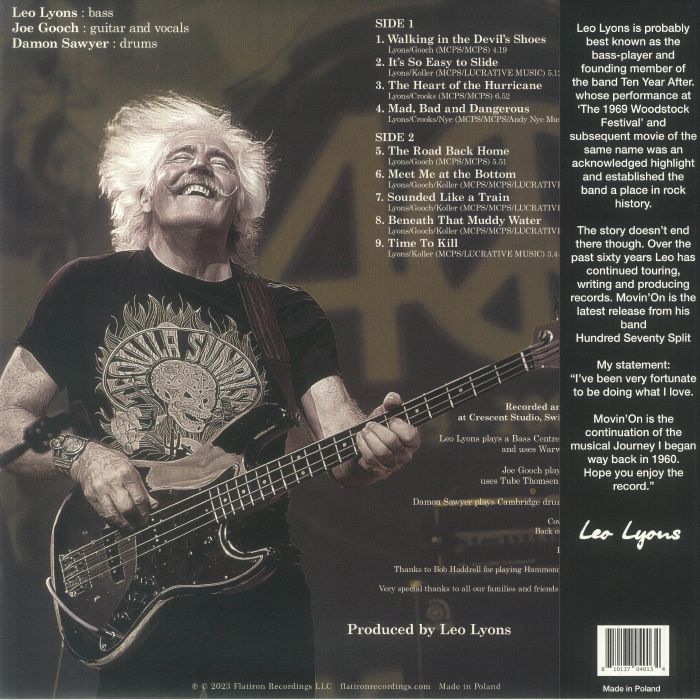 Leo LYONS & HUNDRED SEVENTY SPLIT - Movin' On Vinyl at Juno Records.