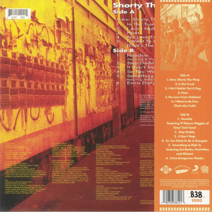 TOO SHORT - Shorty The Pimp Vinyl at Juno Records.