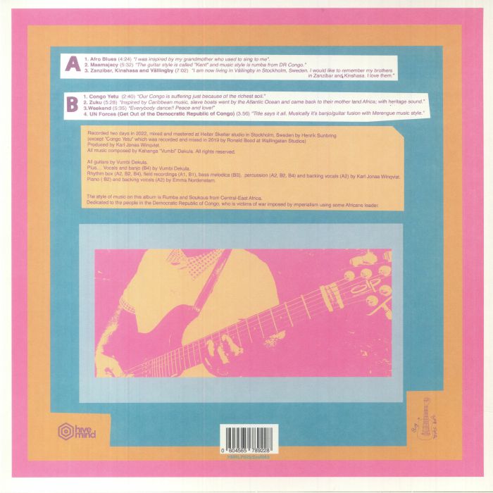 Vumbi DEKULA - Congo Guitar Vinyl at Juno Records.