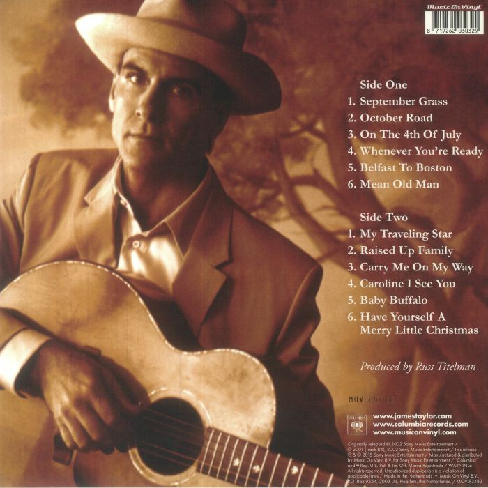 James TAYLOR - October Road Vinyl at Juno Records.