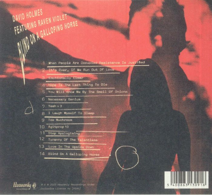David HOLMES feat RAVEN VIOLET - Blind On A Galloping Horse CD at Juno ...