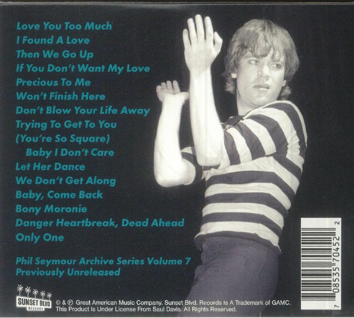 Phil SEYMOUR - Live On The Sunset Strip CD at Juno Records.