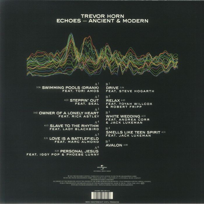 Trevor HORN - Echoes: Ancient & Modern レコード at Juno Records.