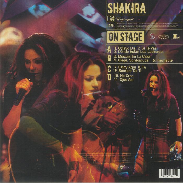 SHAKIRA - MTV Unplugged (reissue) Vinyl at Juno Records.