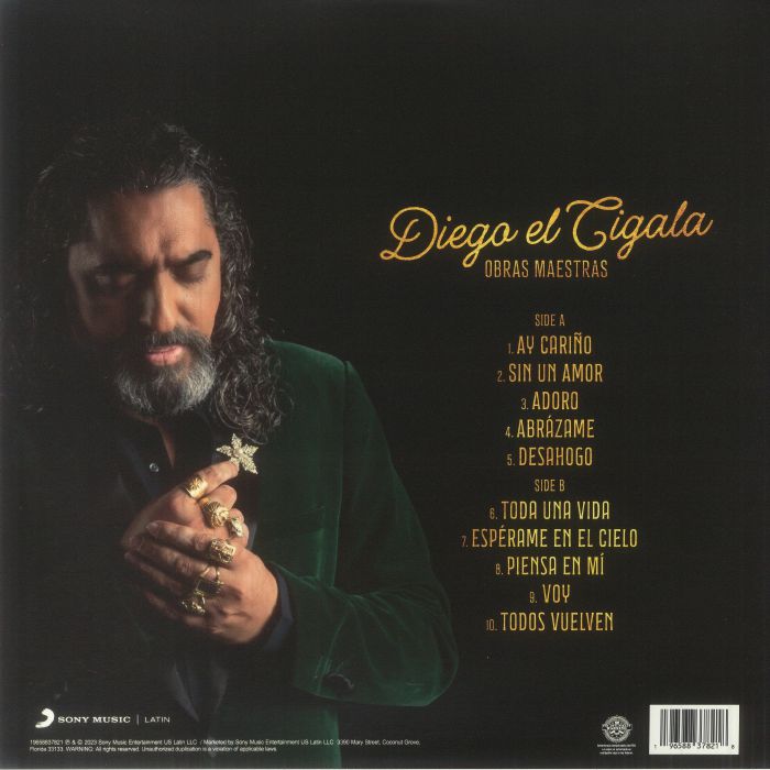 DIEGO EL CIGALA - Obras Maestras Vinyl at Juno Records.