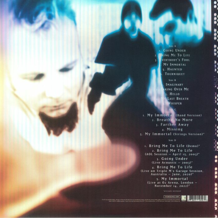 EVANESCENCE - Fallen (20th Anniversary Edition) Vinyl at Juno Records.