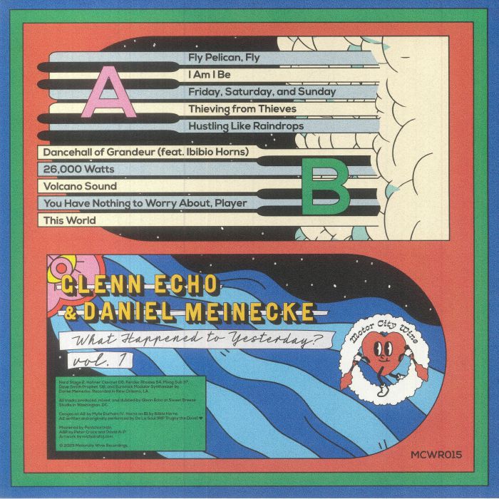 Glenn ECHO/DANIEL MEINECKE - What Happened To Yesterday? Vol 1 Vinyl at ...