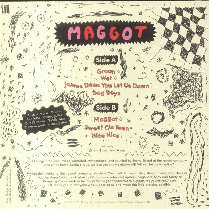 DAZEY & THE SCOUTS - Maggot Vinyl at Juno Records.