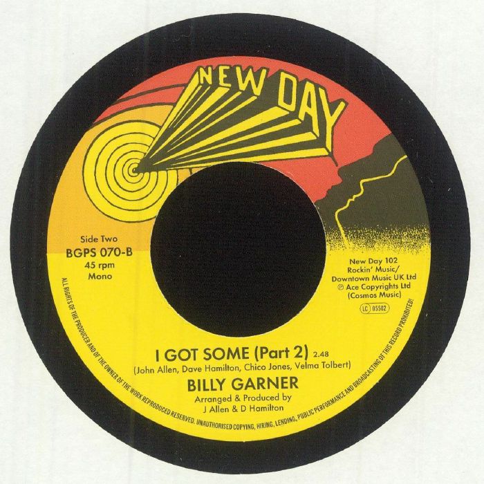 Billy GARNER - I Got Some Vinyl at Juno Records.