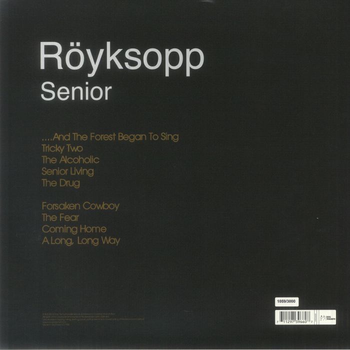 ROYKSOPP - Senior (reissue) Vinyl at Juno Records.