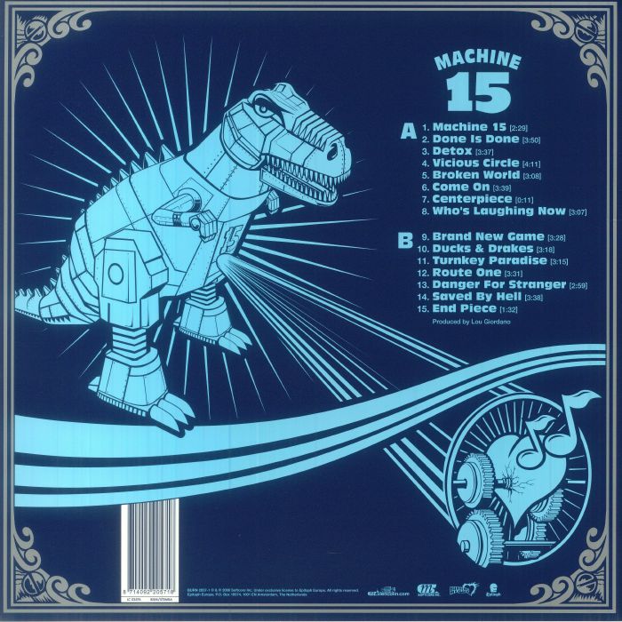 MILLENCOLIN - Machine 15 (15th Anniversary Edition) (remastered) Vinyl ...