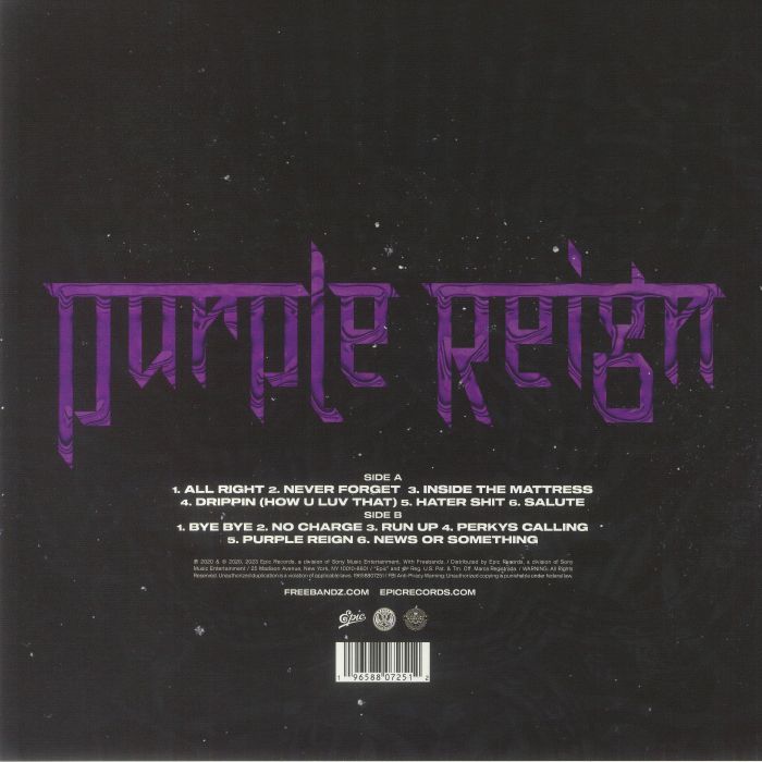 FUTURE - Purple Reign Vinyl at Juno Records.
