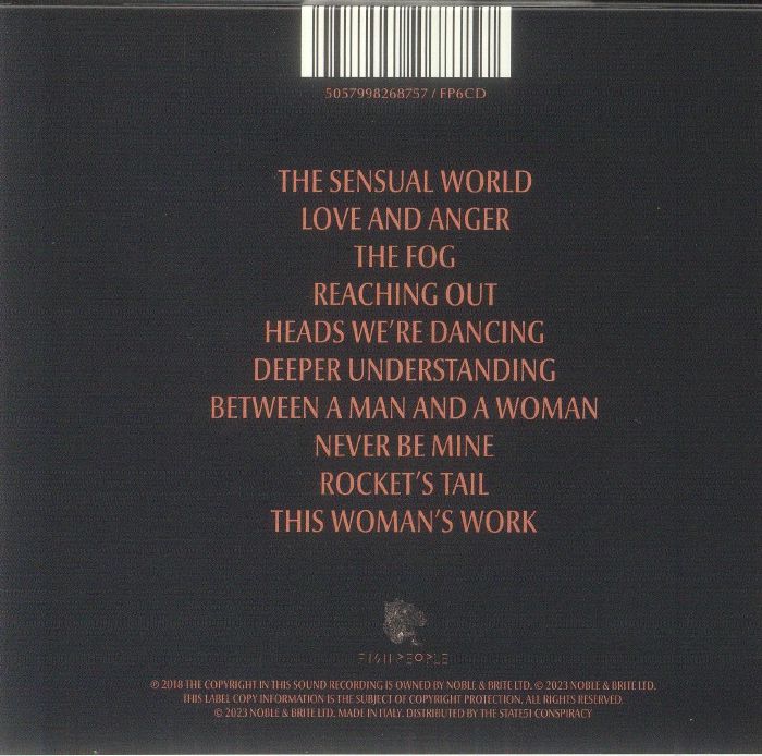Kate BUSH - The Sensual World (remastered) CD at Juno Records.