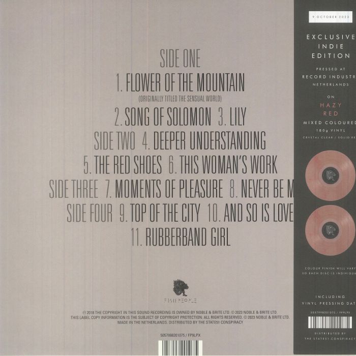 Kate BUSH - Director s Cut (remastered) Vinyl at Juno Records.