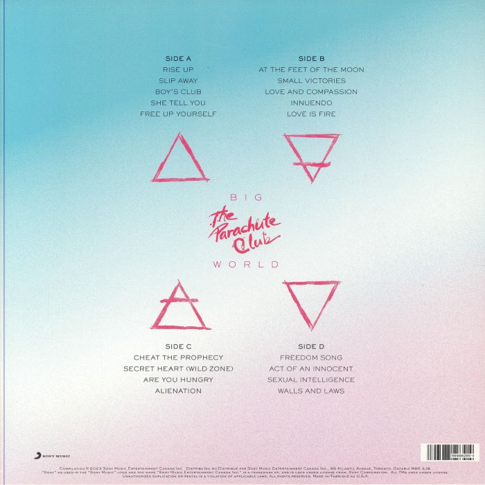 The PARACHUTE CLUB - Big World Vinyl at Juno Records.