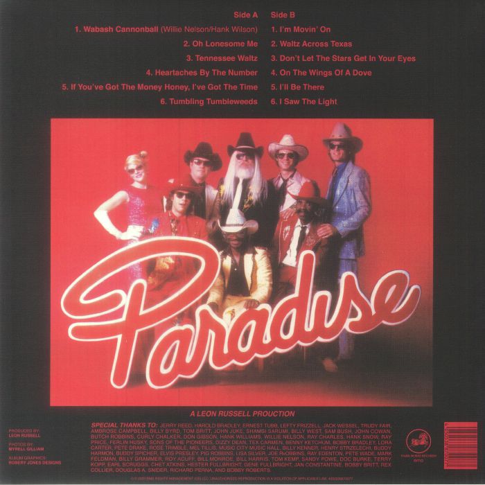 Leon RUSSELL - Hank Wilson Vol II (reissue) (Record Store Day RSD Black ...