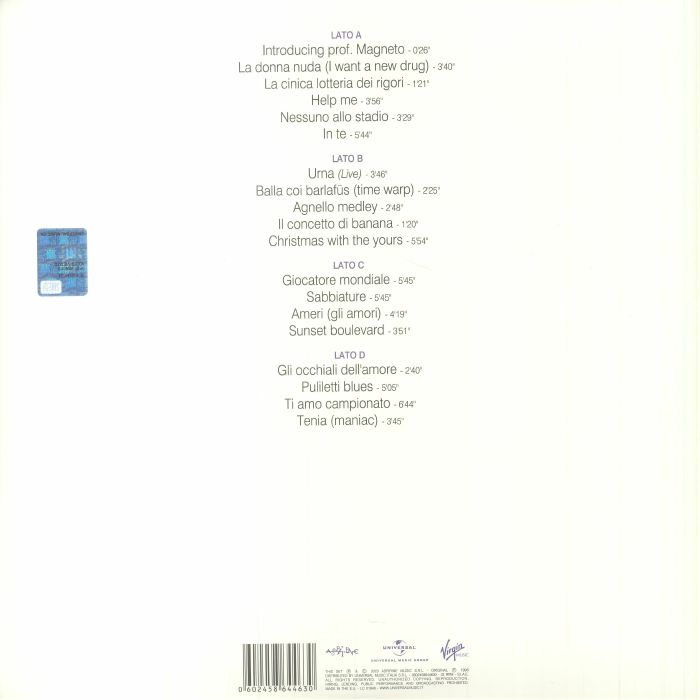 ELIO E LE STORIE TESE - Peerla Vinyl at Juno Records.