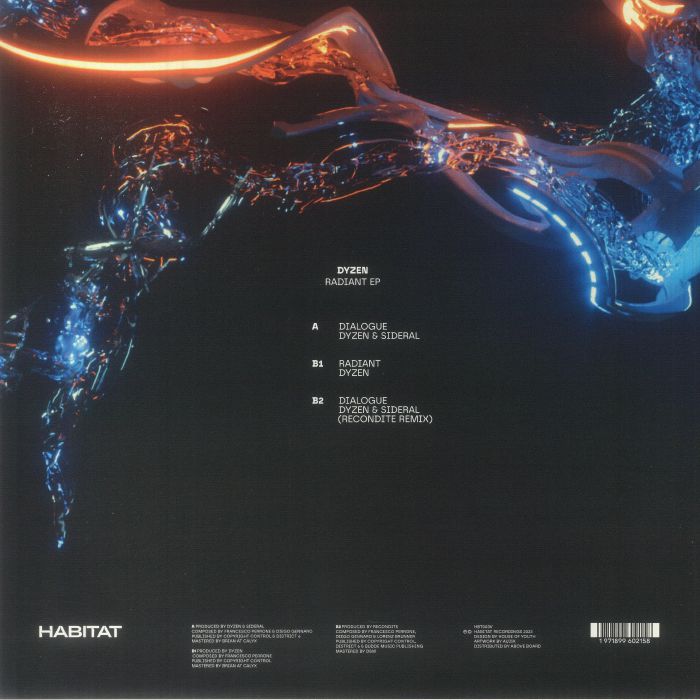 DYZEN/SIDERAL - Radiant EP Vinyl at Juno Records.