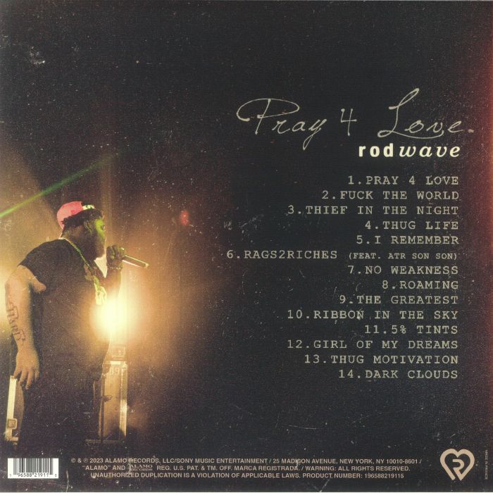ROD WAVE - Pray 4 Love Vinyl at Juno Records.