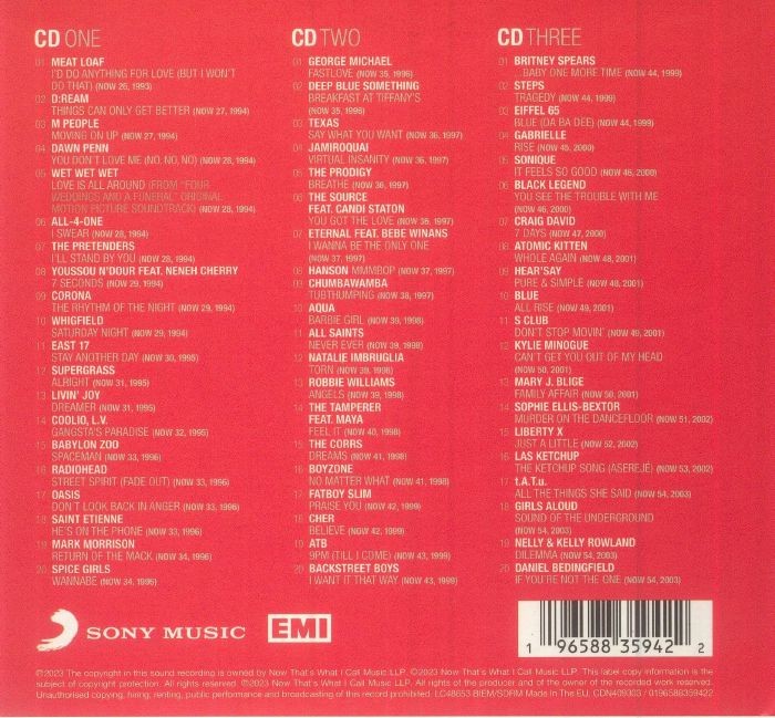 VARIOUS - NOW That s What I Call 40 Years: Volume 2 1993-2003 CD at ...
